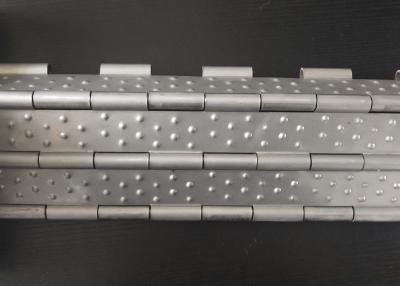 China SS304 Flat Plate Link Conveyor Belt Heavy Duty High Temperature Resistant 2000°C for sale