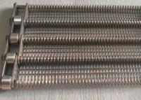 China SUS201 4m Spiral Mesh Conveyor Belt for Food Freezing - 1-3mm Wire Diameter, 4-12mm Rod Diameter for sale