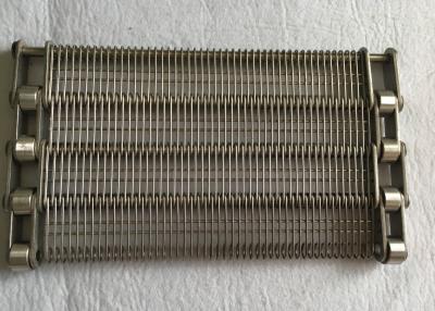 China Stainless Steel Spiral Mesh Belt for Quick Freezing | 1.2-2mm Wire, 5-7mm Rod Diameter for sale