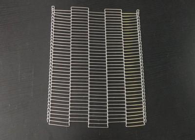 China Transportation 304 316 120mm Flat Flex Wire Belt for sale