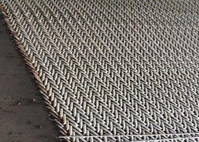 China Food Grade Carbon Steel Compound Balance Conveyor Belt 5mm Wire Diameter for Cookies Oven for sale