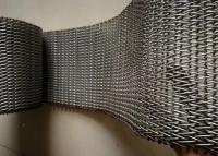 China Balanced Weave Conveyor Belt 0.8-4mm Wire Diameter with 2.5-50mm Spiral Pitch for Industrial Ovens for sale
