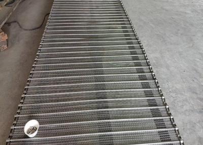 China Briquettes Drying Carbon Steel 2.5mm Chain Conveyor Belt for sale