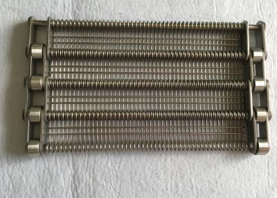 China Vegetables Blanching Oven SUS316L Spiral Mesh Belt Width 0.2m-4.0m Wire Diameter 0.5-5.0mm for sale