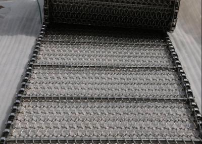 China 800mm Chain Length Stainless 201 Spiral Mesh Belt for sale