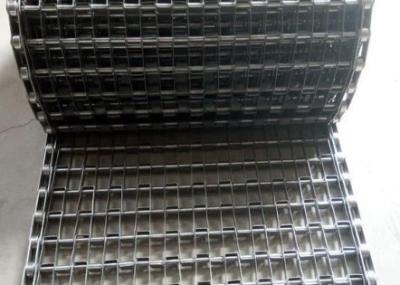 China Perforated Cooling And Conveying Flat Wire Mesh Belt for sale
