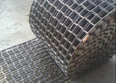 China Antioxidant Quick Freezer Stainless Steel Flat Wire Mesh Belt 304 600C for sale