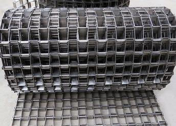 China Easy Clean Stainless Flat Wire Mesh Belt For Washing Vegetables for sale