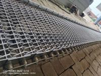 China Stainless Steel Flat Wire Mesh Belt 304 316L Food Processing Conveyor Belt Flat Flex for Drying Cooling Washing for sale