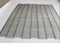 China SUS316 Flat Flex Conveyor Belt 90cm Width for Donuts Baking 0-500°C for sale