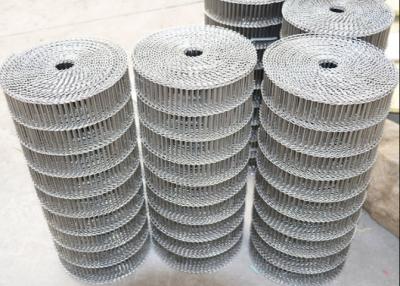 China Candy Manufacturing Stainless Steel Flat Flex Conveyor Belt for sale