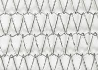 China High Temperature Stainless Steel Chain Mesh Conveyor Belt 304 1-3mm Wire 4m Width for sale