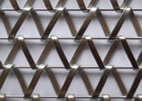 China 304/316 Stainless Steel Decorative Chain Metal Mesh 2m Width for Architectural Applications with 0.15-5mm Wire Diameter for sale