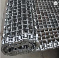 China Heavy Duty Stainless Steel Flat Wire Mesh Conveyor Belt 304 316 for High Temperature Industrial Applications for sale