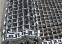 China Food Grade 304 Stainless Steel Chain Link Spiral Conveyor Belt 50mm Pitch for sale