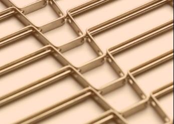 China Custom Perforated Stainless Steel Honeycomb Conveyor Belt for sale