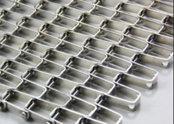 China High Rise Cooling Food Grade Flat Wire Conveyor Belt for sale