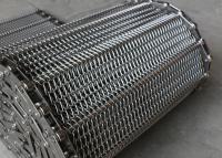 China 304 Stainless Steel Spiral Mesh Belt - Heat Resistant to 600°C with 31.75mm to 101.6mm Pitch Options for sale