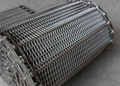 China 304 Stainless Steel Spiral Mesh Belt - Heat Resistant to 600°C with 31.75mm to 101.6mm Pitch Options for sale