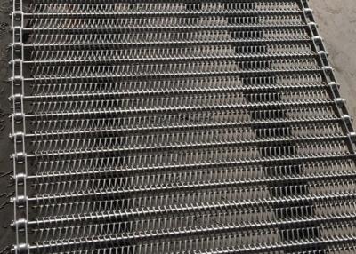 China Stainless Steel Chain Mesh Conveyor Belt 2mm Thickness for Fried Food Oven for sale