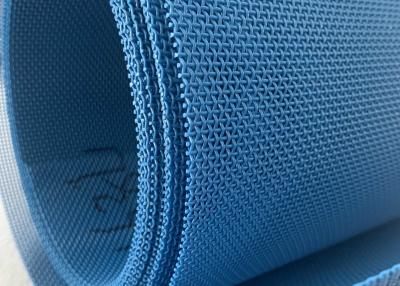 China 3*3mm Food Drying Square Hole Polyester Sludge Dewatering Belt for sale