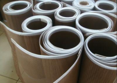 China Uv Curing Machine  Conveyor Belts , 1x1 FDA Ptfe Mesh Belt for sale