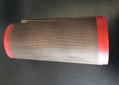 China Food Grade PTFE Conveyor Belt 8x8mm for Tortilla Press Machine 4000mm Width for sale