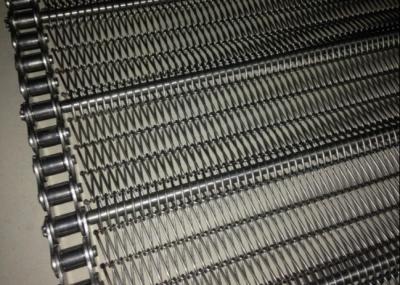 China Low Carbon Steel Chain Mesh Conveyor Belt for Nut Conveyor 19.05mm Pitch for sale