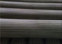 China Stainless Steel Compound Cord Weave Conveyor Belt 1m x 30m for Glass Cooling for sale