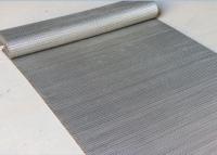 China 304 Stainless Steel Balanced Weave Mesh Conveyor Belt for Ceramic Processing with Straight Cross Rod Design for sale