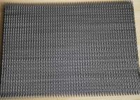 China 316 Stainless Steel Balanced Weave Wire Mesh Conveyor Belt 1.2mm Wire 6mm Rod for Snack Food for sale