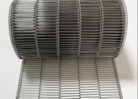 China 600mm Width Food Grade Donuts Baking Flat Wire Mesh Belt for sale