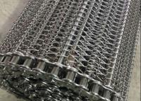China Stainless Steel Chain Link Conveyor Belt 304 316 310s for Fruit Drying 86% Open Area for sale