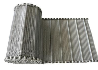 China Flexible Sus304 Cooling Device Spiral Mesh Belt for sale