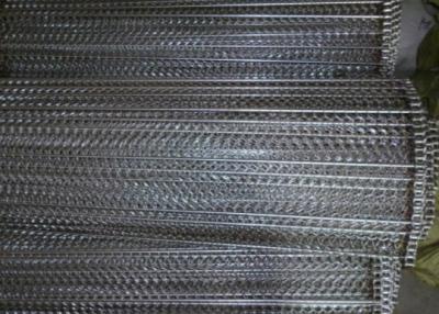 China Stainless Steel 321 Chain Mesh Conveyor Belt 1-3mm Wire Diameter Anti Corrosion for sale