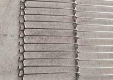 China 304 Stainless Steel Flat Flex Conveyor Belt 0.9-3.2mm Wire Diameter for Baking for sale