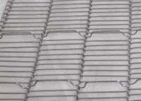 China Stainless Steel Flat Flex Conveyor Belt 70-85% Open Area for Food Industry Sugar Coating & Baking for sale