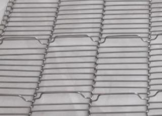 China Stainless Steel Flat Flex Conveyor Belt 70-85% Open Area for Food Industry Sugar Coating & Baking for sale
