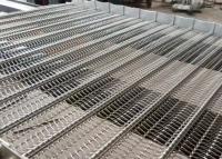 China Food Grade Stainless Steel Chain Link Conveyor Belt 200-5000mm Width for Snacks Frying for sale