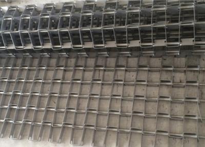 China Stainless Steel 316L Flat Wire Mesh Belt 25.4×25.4mm for Aquatic Plant Salvage Machines for sale