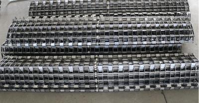 China Stainless Steel Flat Wire Mesh Belt for Food Processing Conveyor 304 316 High Temperature Resistant for sale