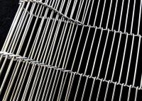 China 316 Stainless Steel Metal Ladder Chain Flat Flex Conveyor Belt for Baking and Frying 70-85% Open Area for sale