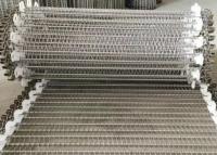 China 400mm Width Sus304 Spiral Mesh Belt Meat Freeze Processing for sale