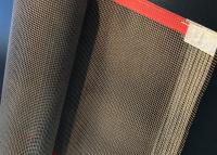 China PTFE Mesh Fiberglass Conveyor Belt Heat Resistant Shrink Tunnel 300C 4m Width for sale