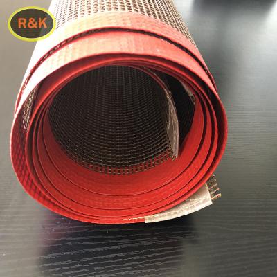 China PTFE Mesh Conveyor Belt 1x1mm to 10x10mm Heat Resistant UV Dryer for Carpet Mat for sale