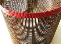 China Chemical Resistant 6x6mm PTFE Conveyor Belt for Textile Printing Machine 260°C for sale