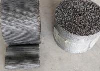 China Food Grade 316L Stainless Steel Balanced Weave Conveyor Wire Mesh Belt 1-8mm for sale