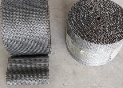 China Food Grade 316L Stainless Steel Balanced Weave Conveyor Wire Mesh Belt 1-8mm for sale