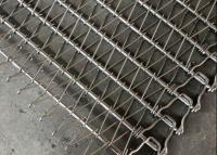 China Stainless Steel Spiral Grid Conveyor Wire Mesh Belt 1.2mm Wire Diameter for Meat Quick Freezing for sale
