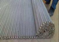 China Food Grade Stainless Steel Spiral Mesh Belt 304 316 1-3mm Wire 4-12mm Rod for sale